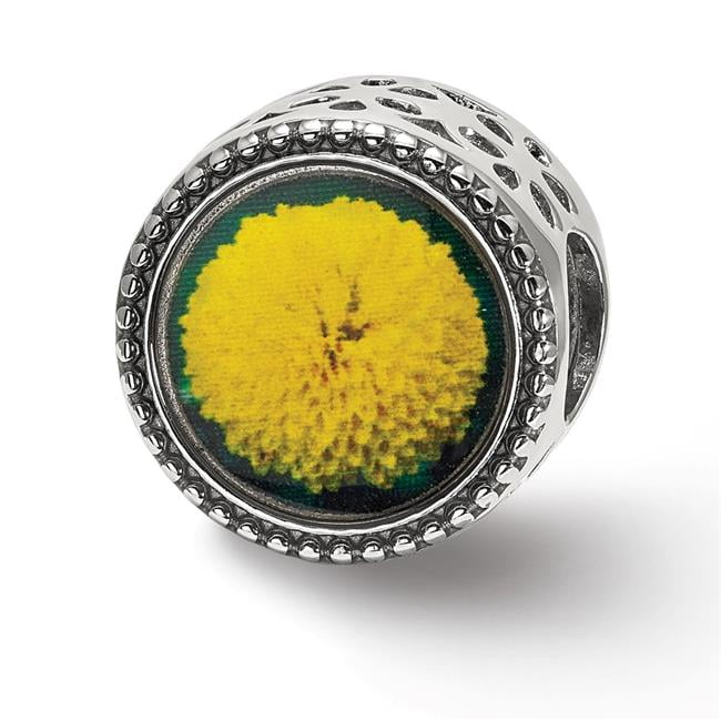 Reflection Beads QRS3981 Sterling Silver Reflections November Flower ...