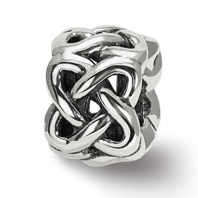 Reflection Beads QRS3988 Sterling Silver Reflections Celtic Knot Bead ...
