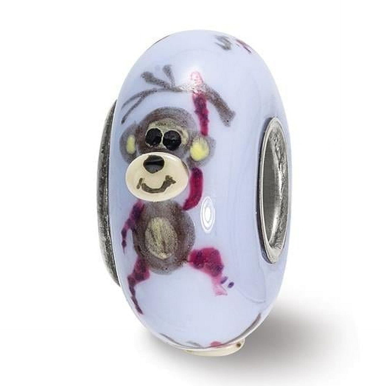 Reflection Beads QRS4003 Sterling Silver Reflections Hand Painted ...