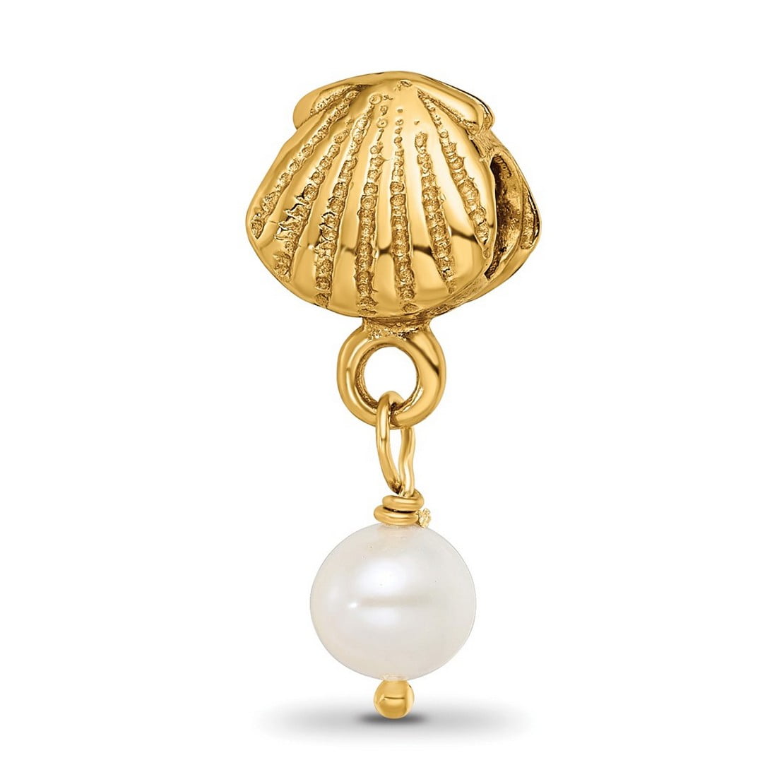 Reflection Beads Sterling Silver GP Reflections Shell FW Cultured Pearl ...
