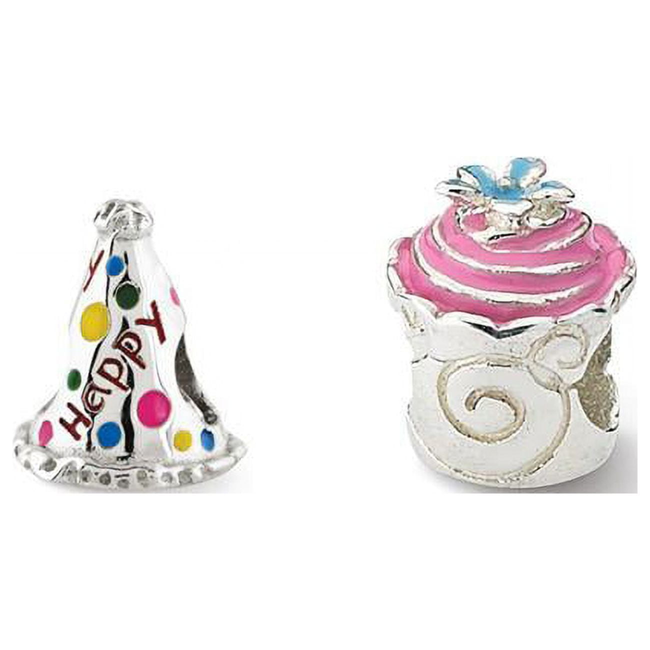 Reflection Beads QRSET73 Sterling Silver Happy Birthday Boxed Bead Set ...