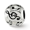 Reflection Beads Sterling Silver Reflections Enameled Musical Notes ...