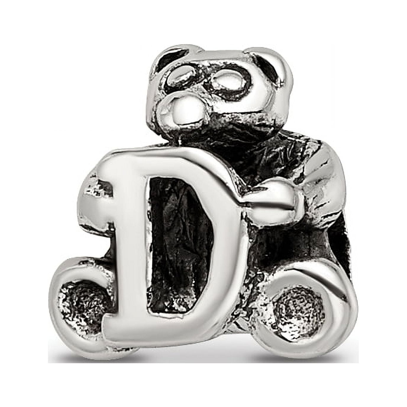 Reflection Beads Sterling Silver Reflections Kids Letter D Bead ...