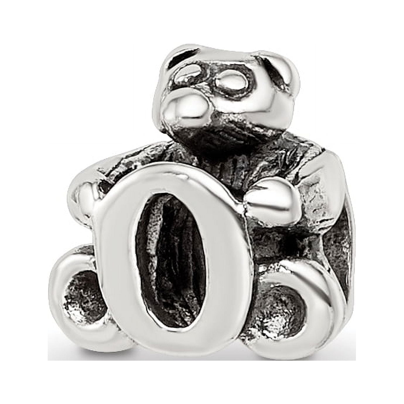 Reflection Beads Sterling Silver Reflections Kids Letter O Bead ...