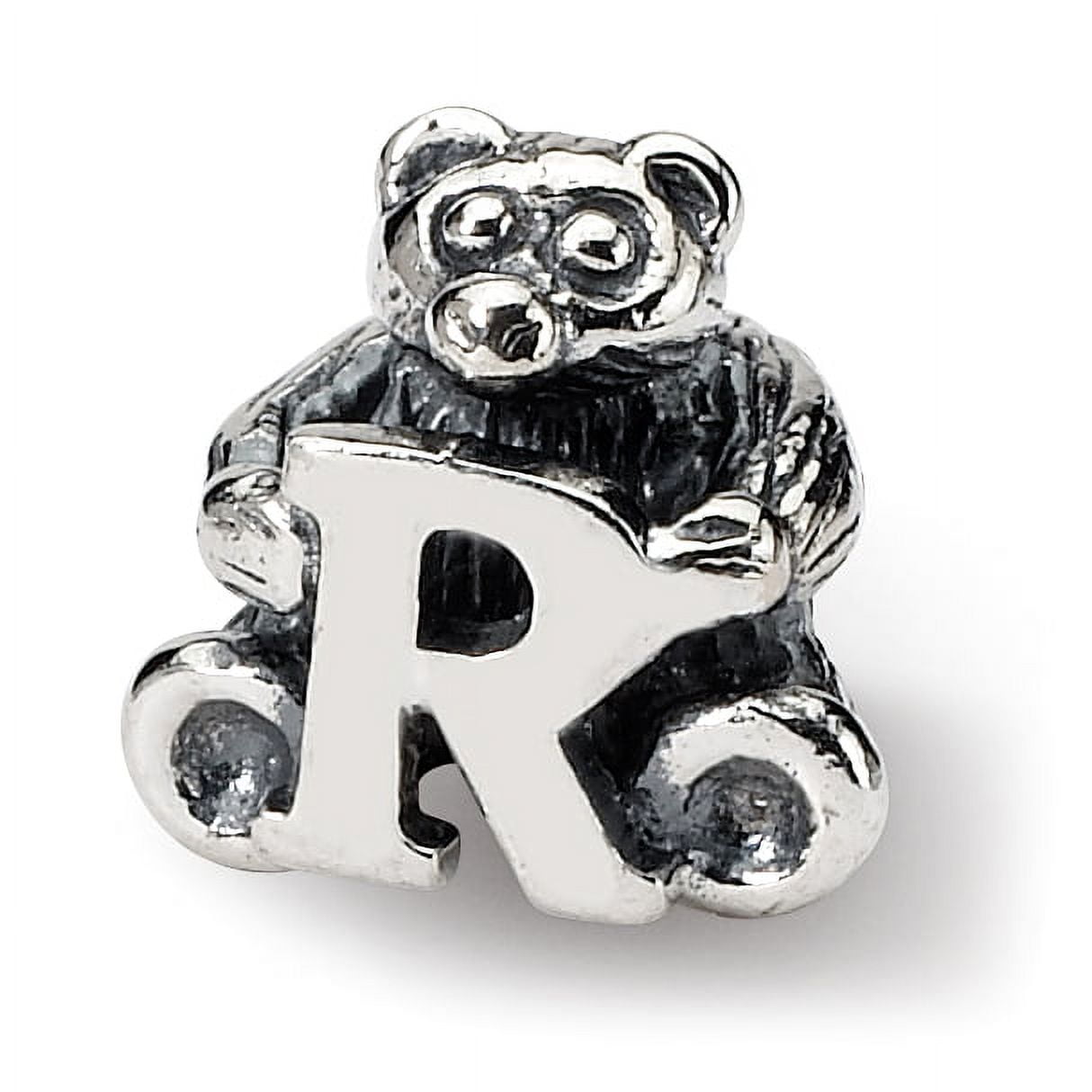Reflection Beads Sterling Silver Reflections Kids Letter R Bead ...