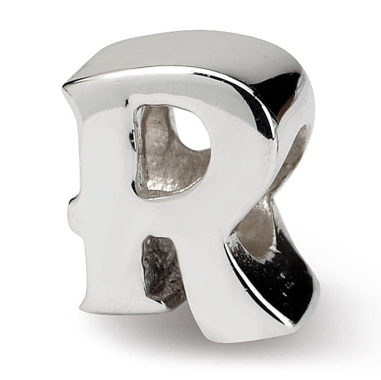 Reflection Beads Sterling Silver Reflections Letter R Bead - Walmart.com