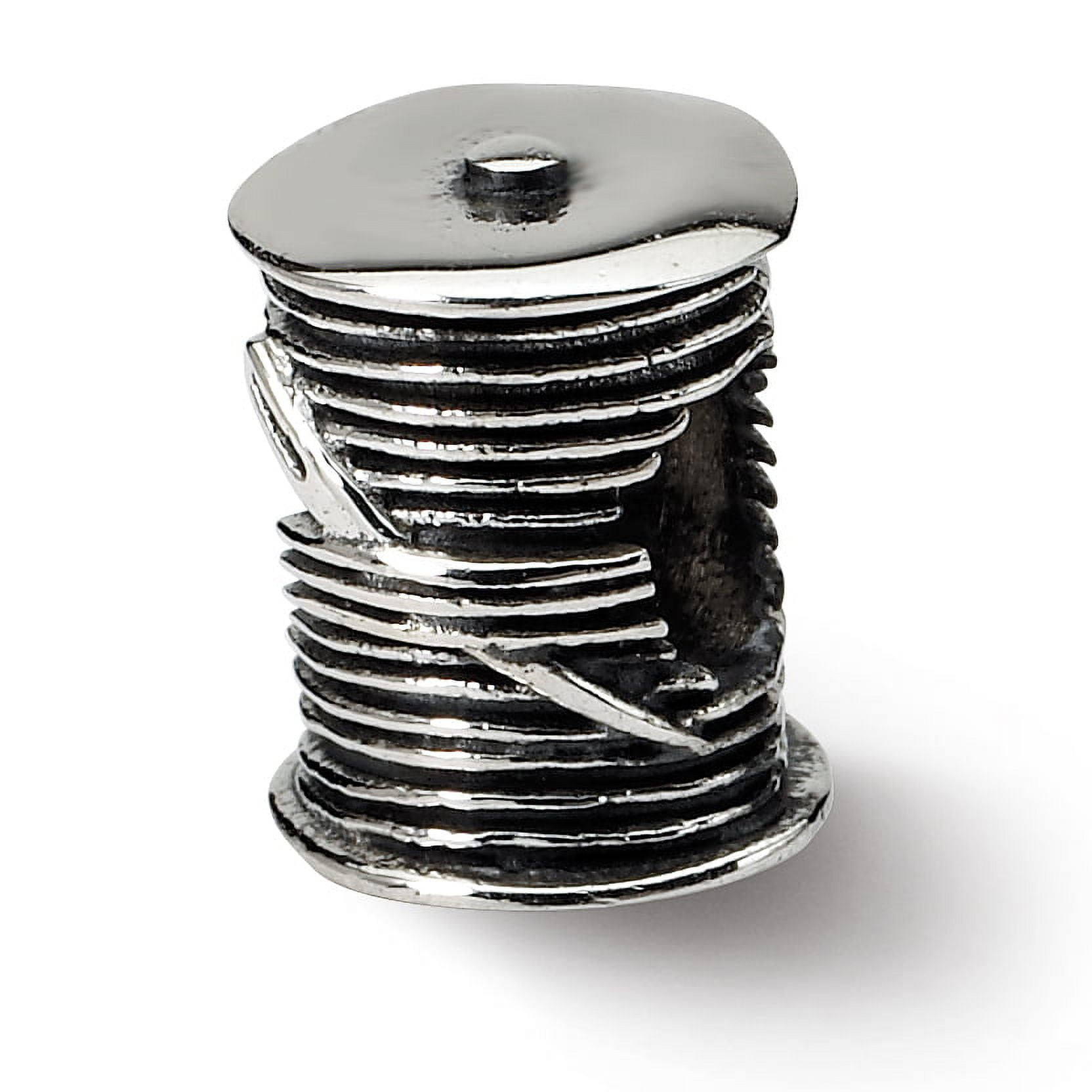 Reflection Beads Sterling Silver Reflections Thread & Needle Bead ...