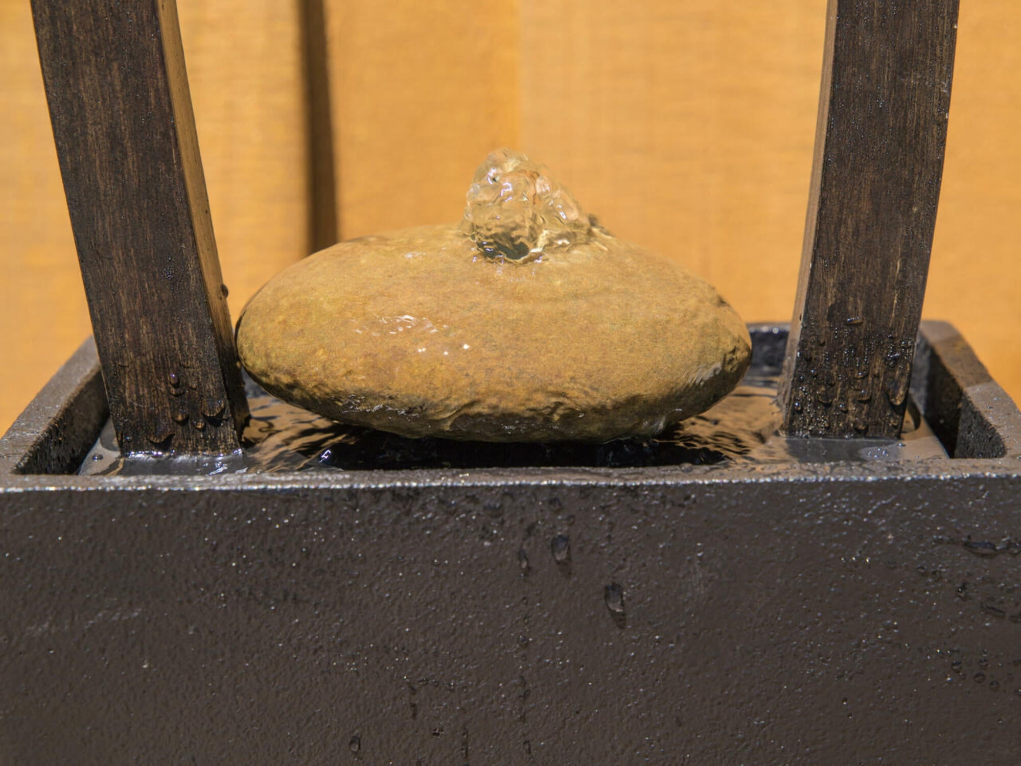Reflection Indoor/Outdoor Table Fountain with Brown Finish - Walmart.com