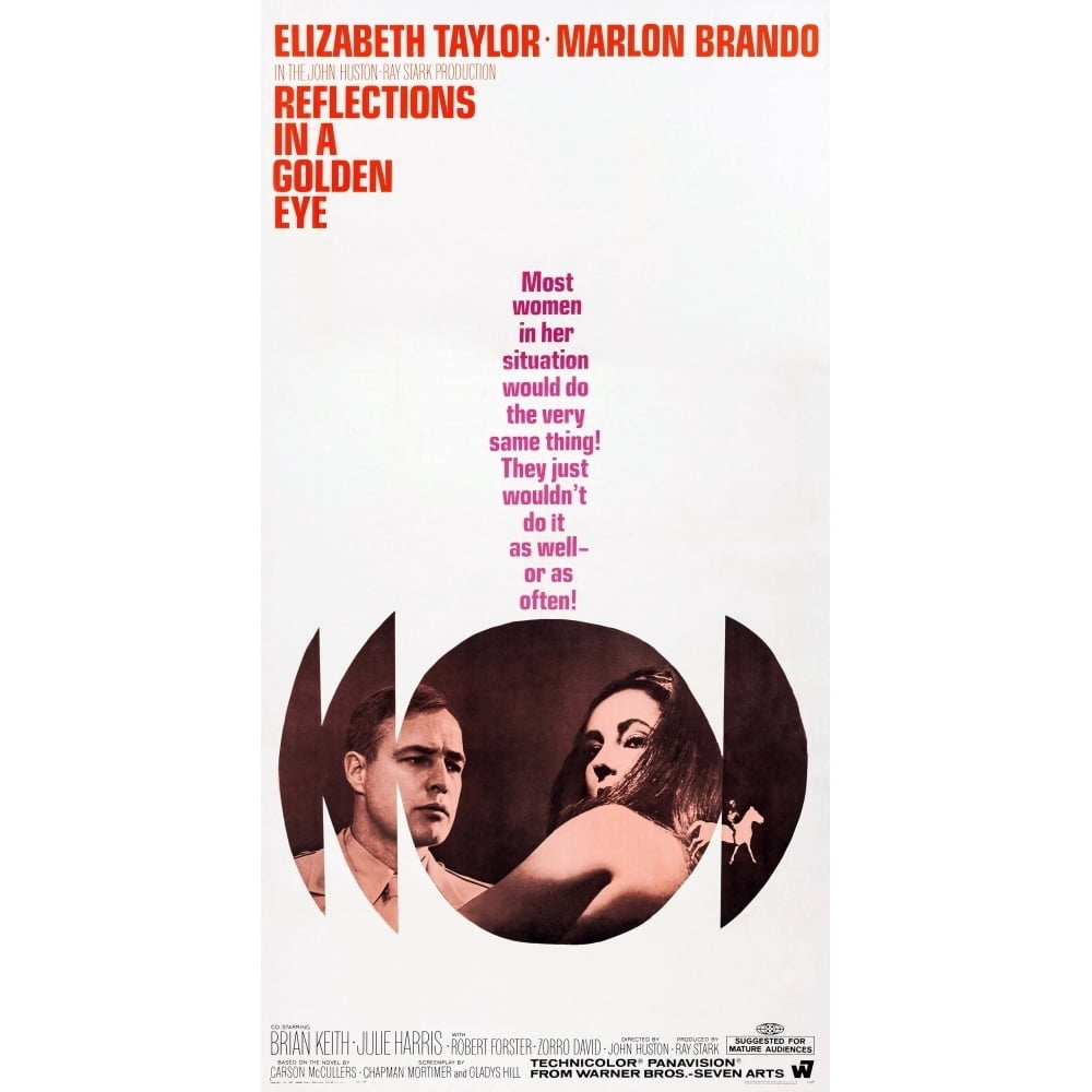 Reflections In A Golden Eye U Movie Poster Masterprint - Walmart.com
