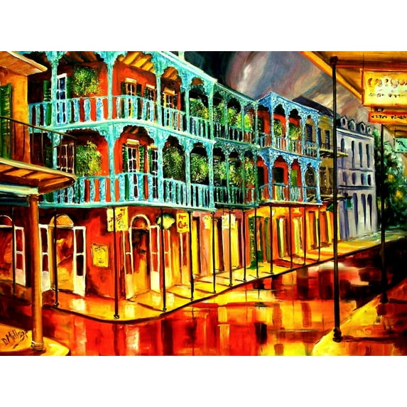 Art.com Reflections In Red Art Print by Diane Millsap, 32" x 24 ...