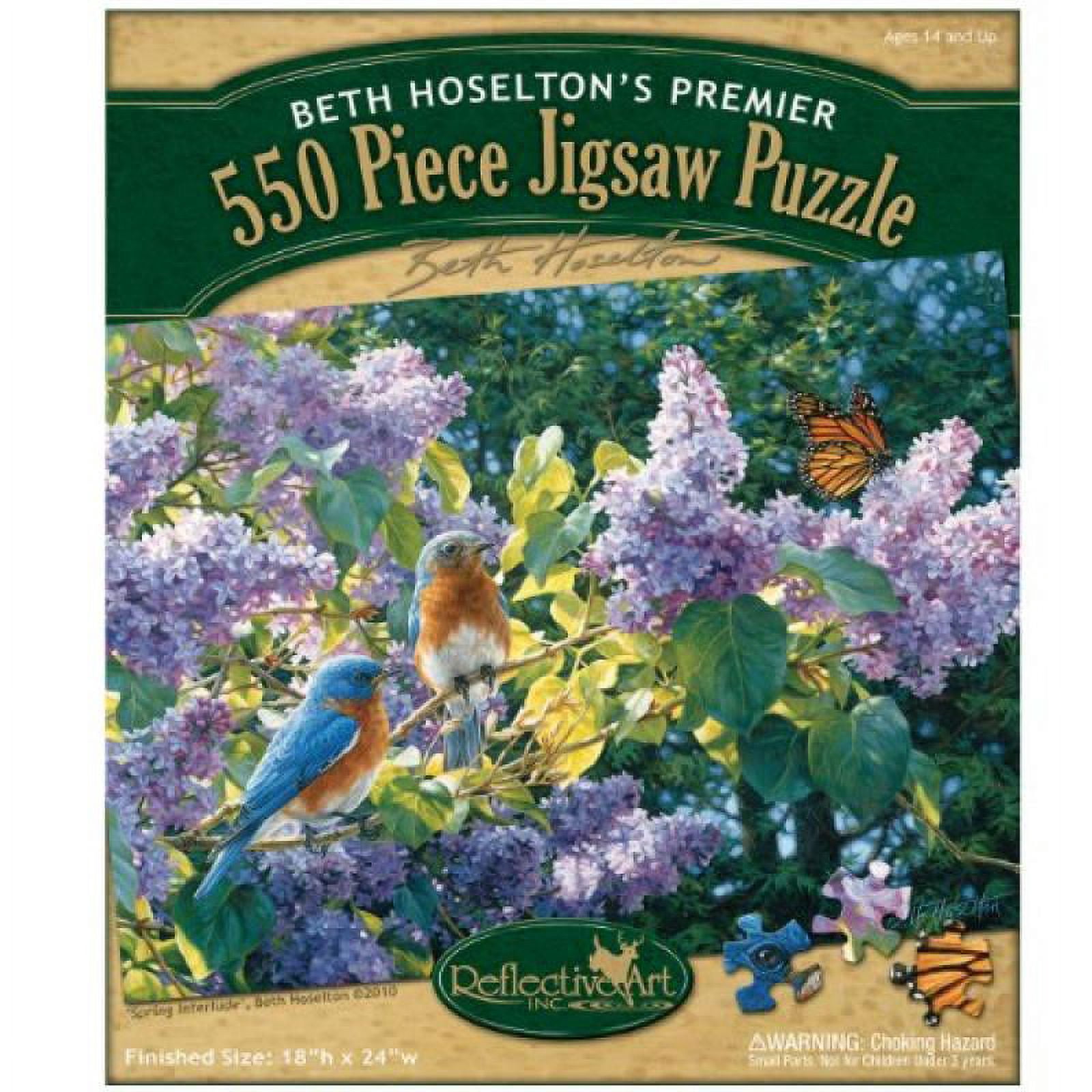 Reflective Art Spring Interlude Jigsaw Puzzle, 550-Piece - Walmart.com