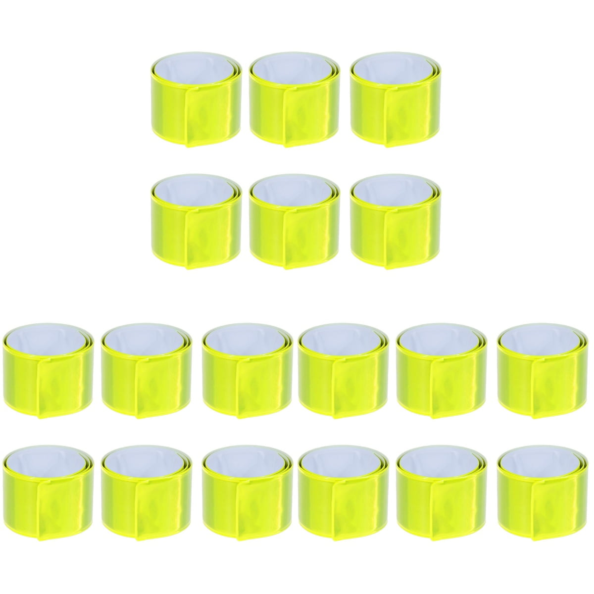 Reflective Bands Backpack Reflector Slap Bracelets for Adults 3 Count ...