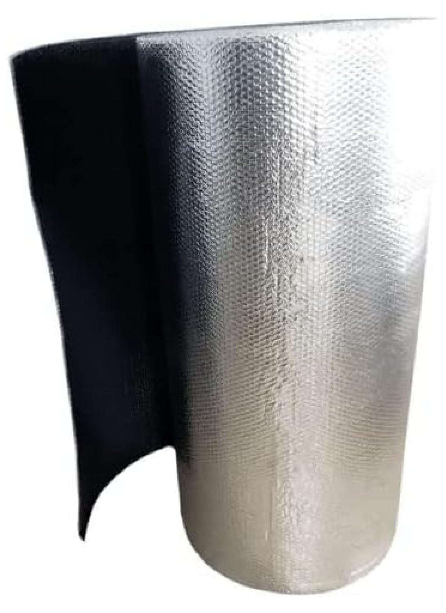 Reflective Black / Silver Double Bubble Insulation Roll 2X10 20SF R8 ...