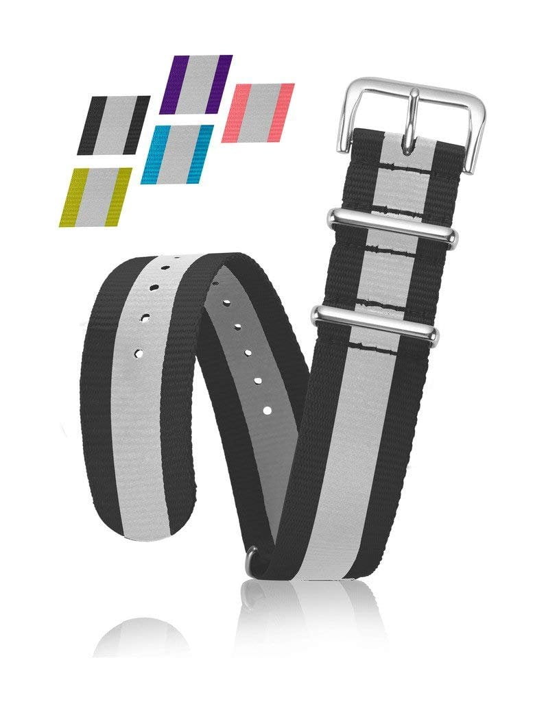 Reflective Bracelet Strap - Replacement Watchband or Wrist Band ...