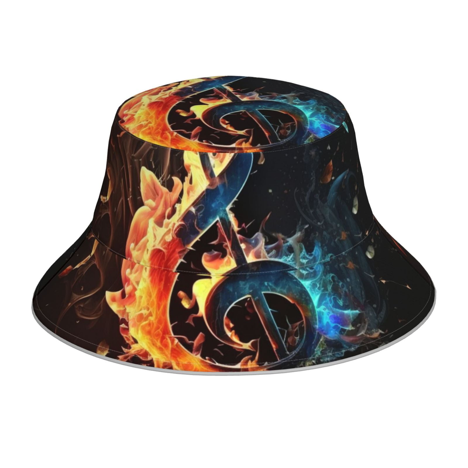 Reflective Bucket Hat Sun Hats Outdoor Travel Beach Packable Cap ...