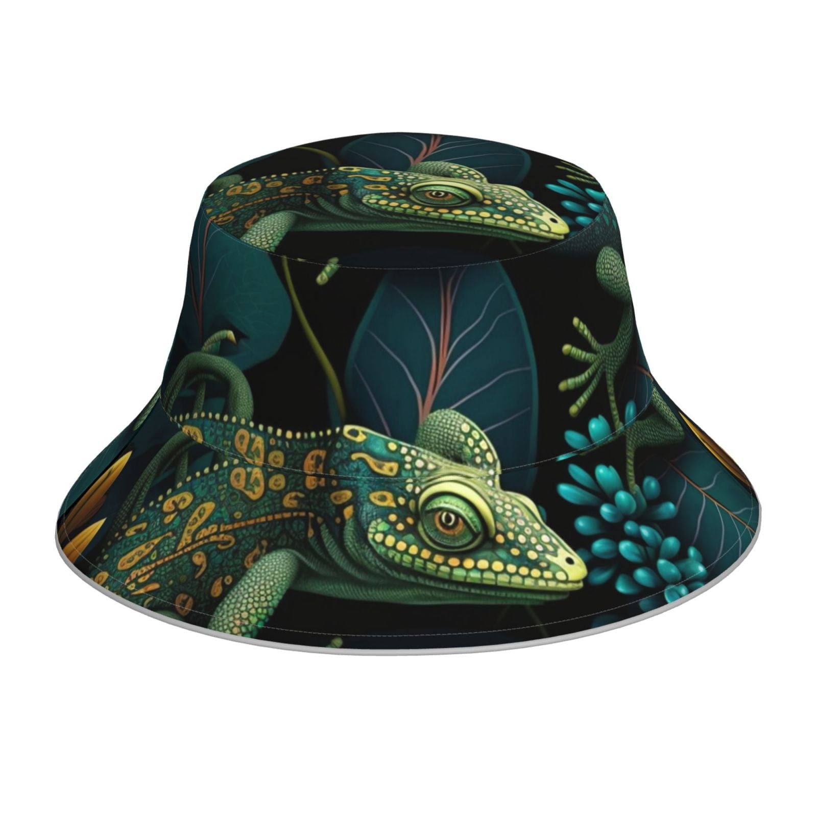 Reflective Bucket Hat Sun Hats Outdoor Travel Beach Packable Cap ...