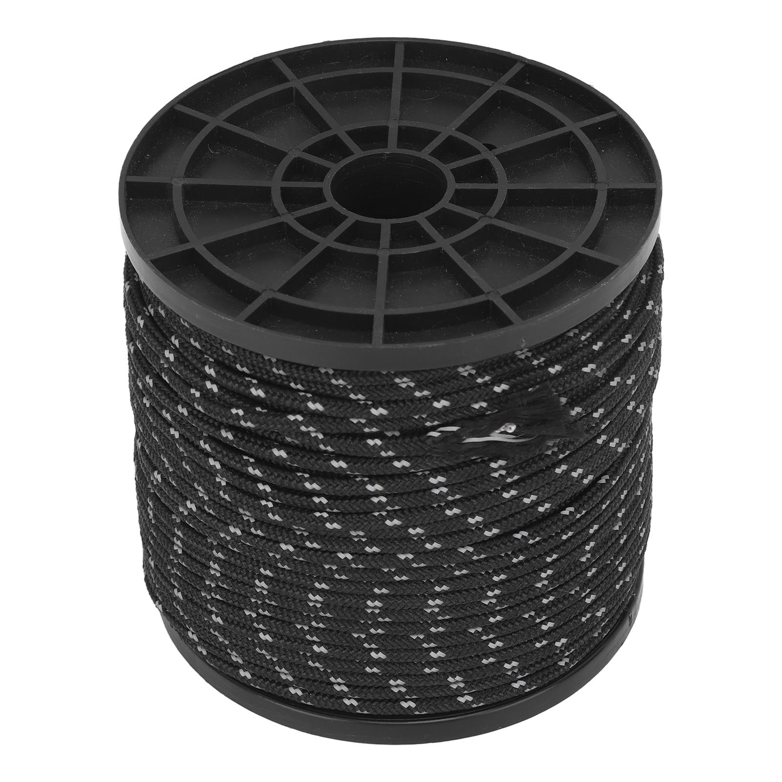 Reflective Camping Rope Texture Weaving 164ft 4mm Polyester Parachute ...