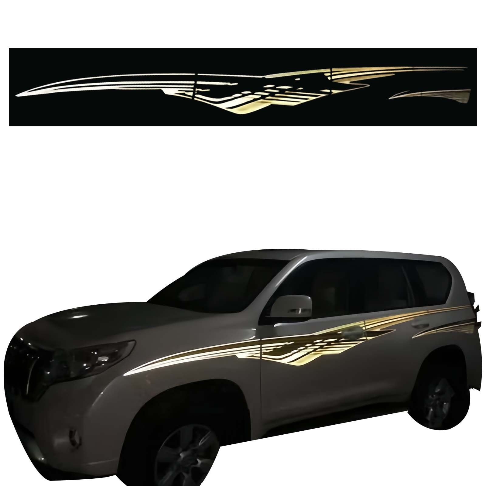 Reflective Car Body Decals Fit For Prado 2010-2021,Truck Decals And ...