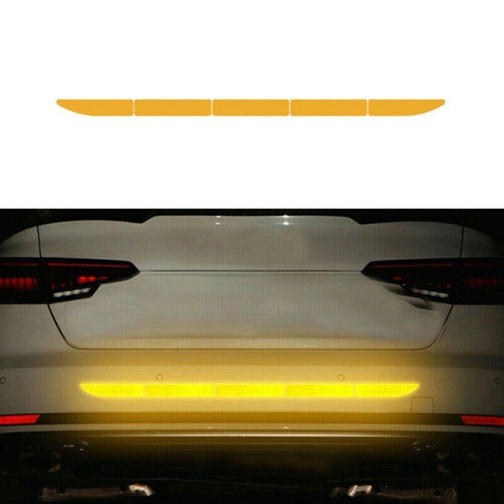 Reflective Car Bumper Safety Stickers Tape Strip Decals Warning ...