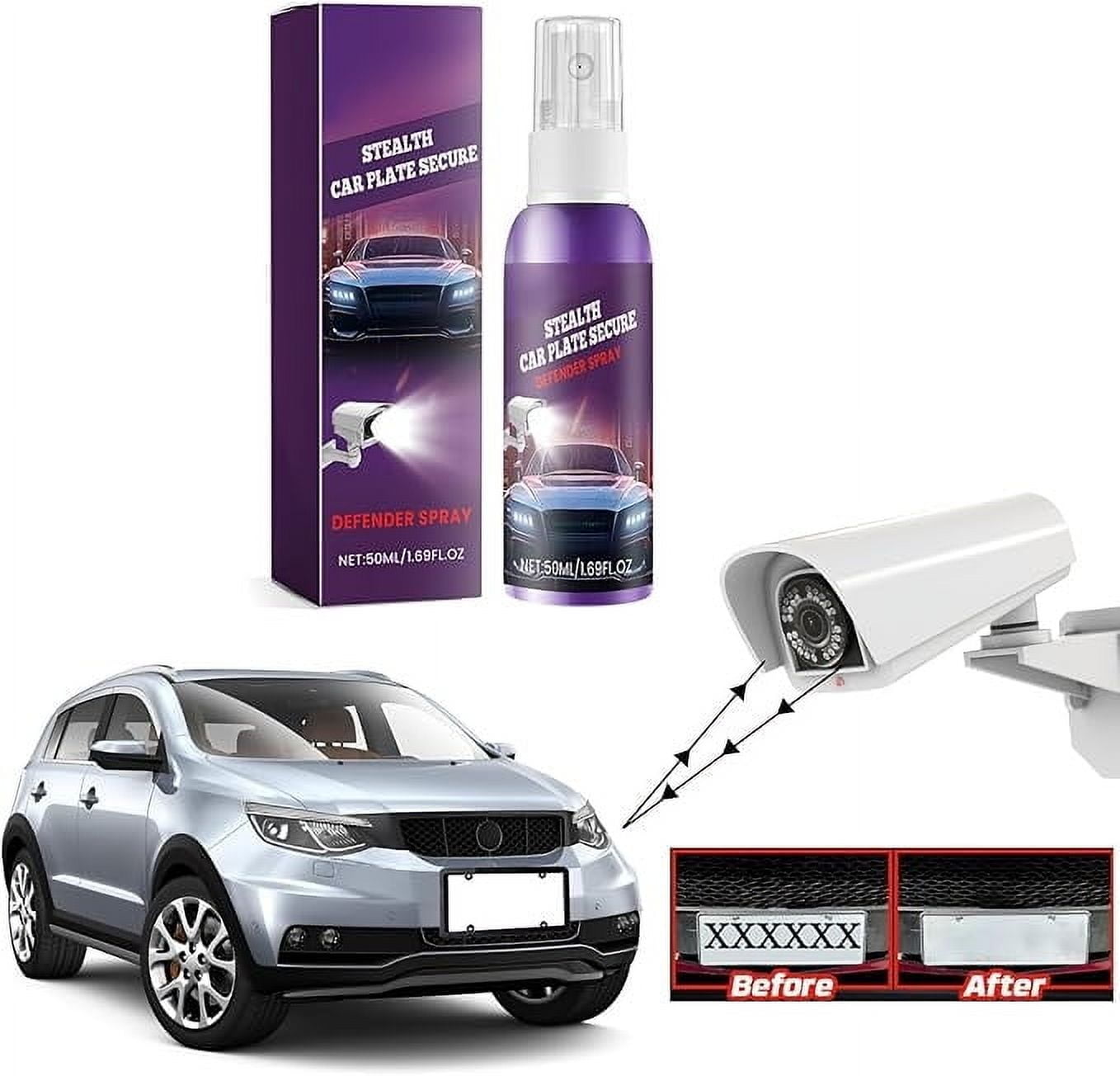 Reflective Car Coating Sprayer, Waterproof Nighttime Use, 50ml Bottle ...
