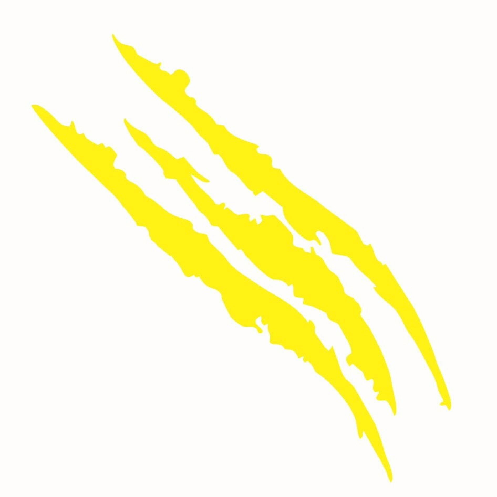 Reflective Car Stickers Claw Marks Decals for Headlights Hood Body ...