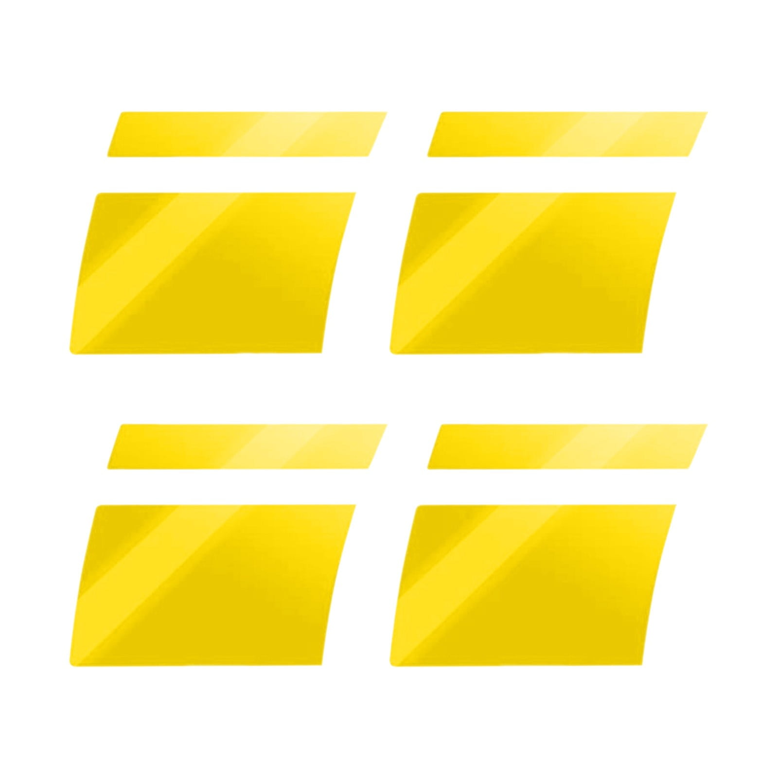 Reflective Car Wheel Sticker, 18-21 Inch Rearview Mirror Design ...