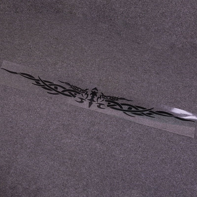 Reflective Car Windshield Decal Waterproof Front Windshield Sticker ...