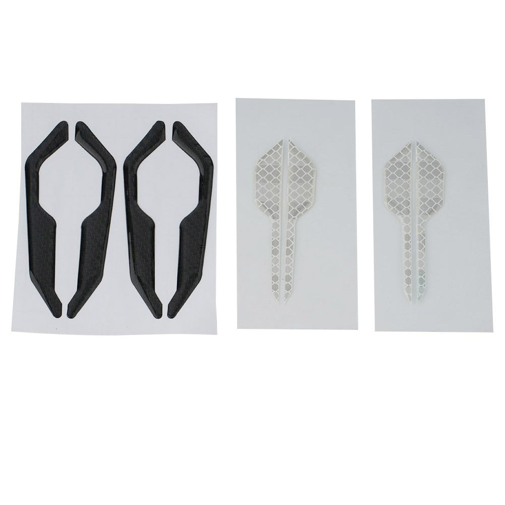Reflective Carbon Fiber Auto Car Side Door Edge Protector Guard Sticker ...