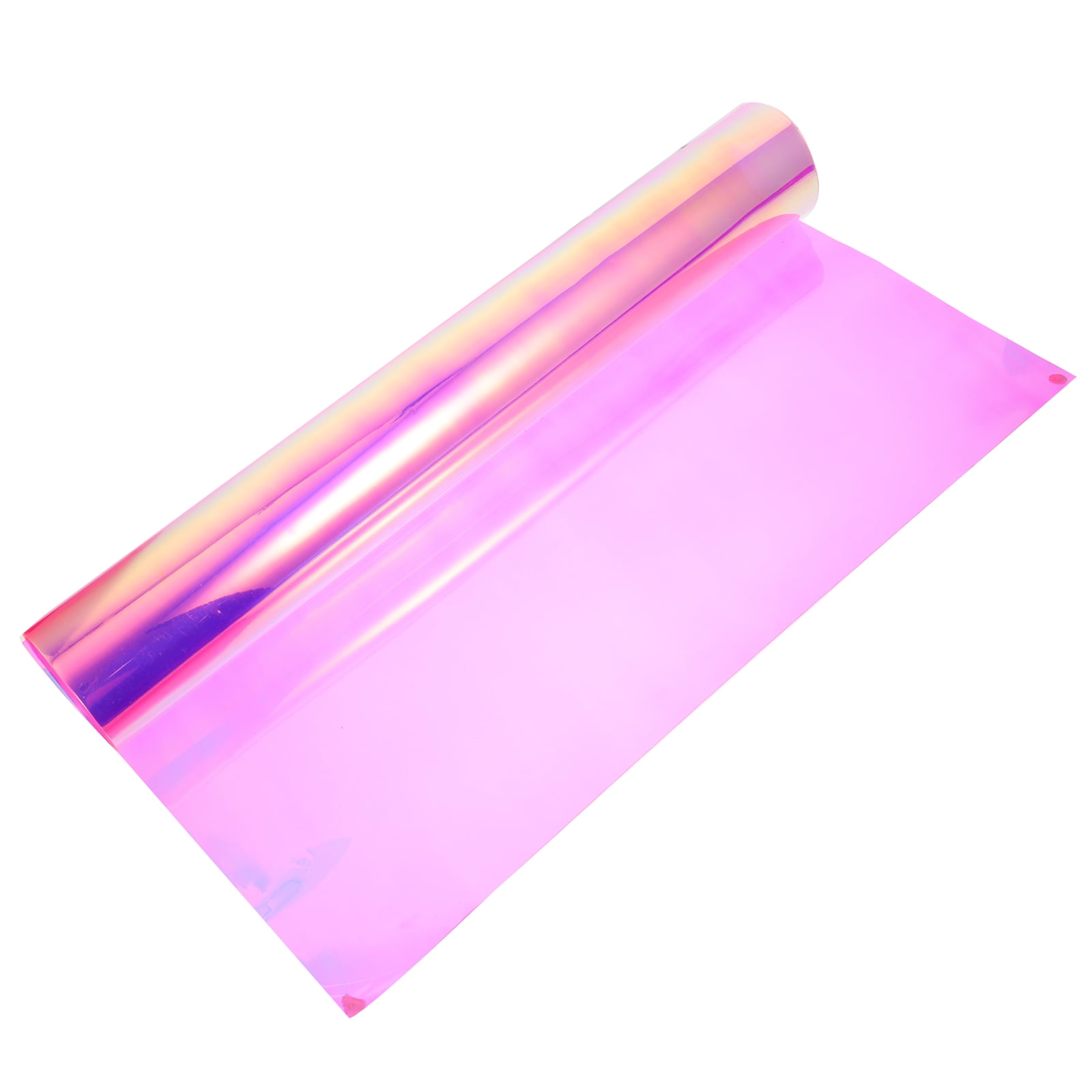 Reflective Cellophane Illusion Film Pink PVC Fabric Premium Material ...
