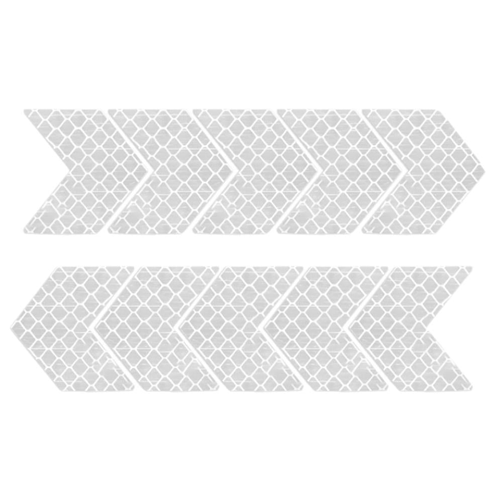 Reflective Coloured Chevron Safety Stickers Bike Helmet Motorbike J1W7 ...