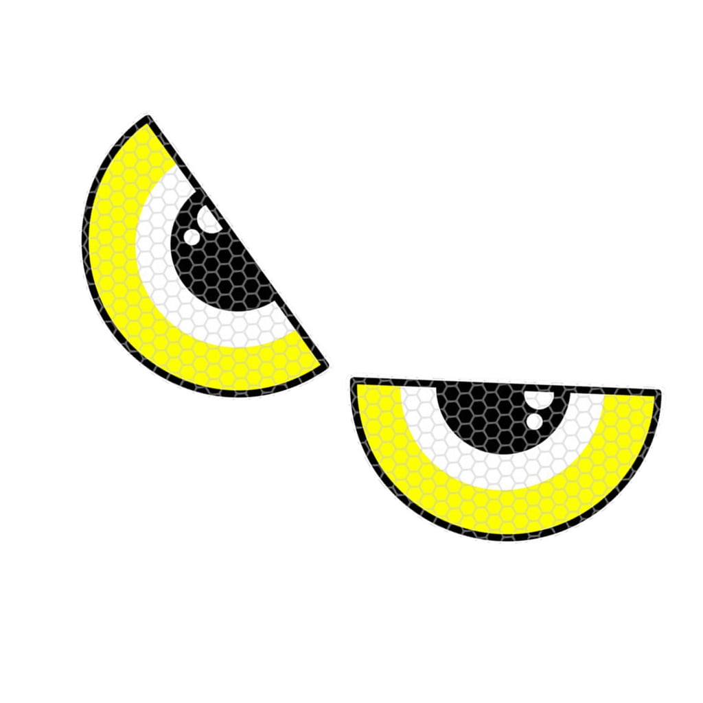 Reflective Demons Eye Scooters Sticker Punk Gothic Motorcycles Decal ...