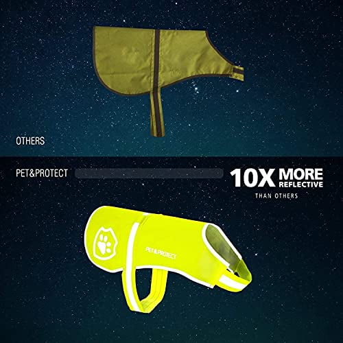 Reflective Dog Coat for Safety – Ideal Dog Vest for High-Visibility ...