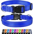 Reflective Dog Collar, Sturdy Nylon Collars for Small Girl and Boy Dogs ...