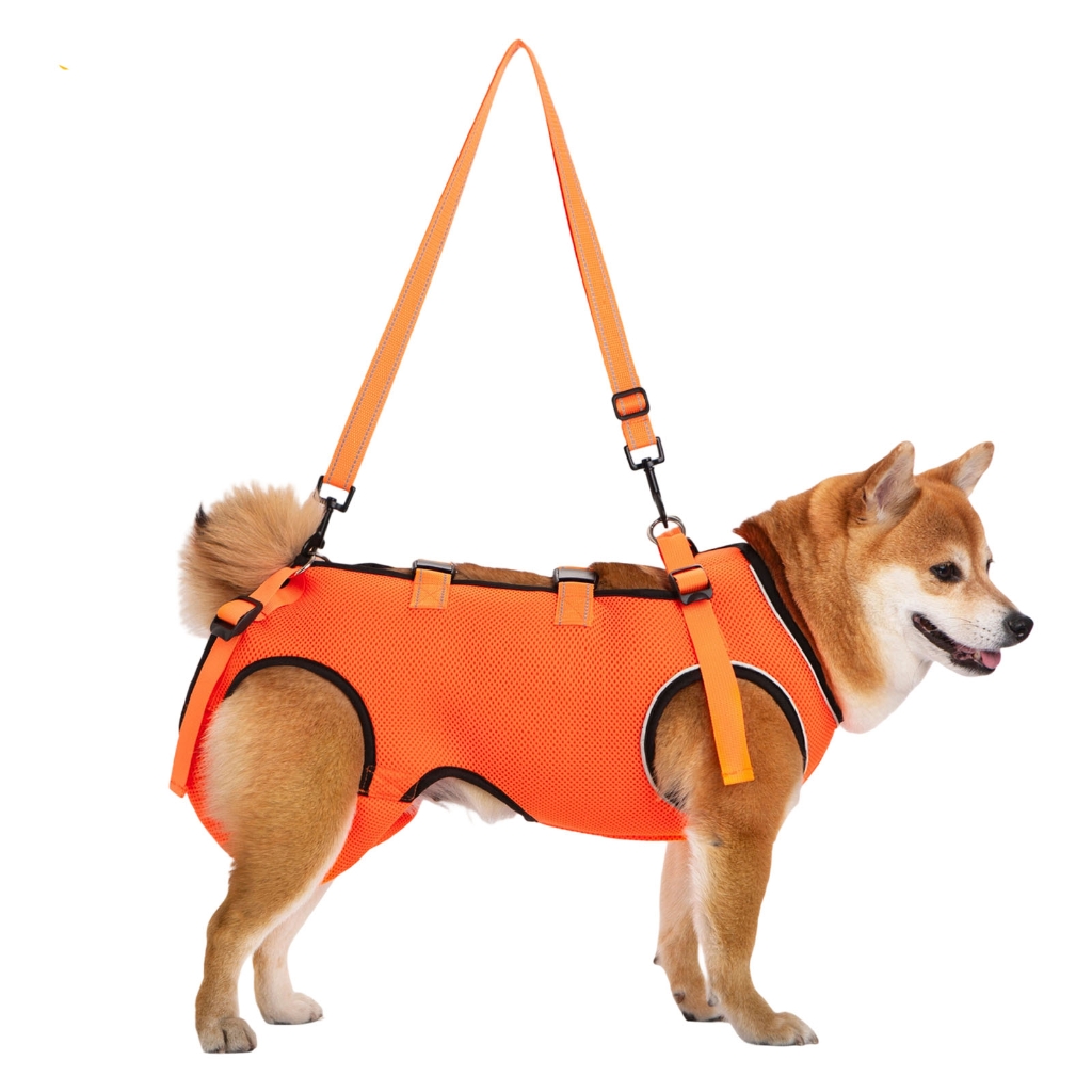 Reflective Dog Harness Lift Slings For Disabled Pet with Adjustable ...