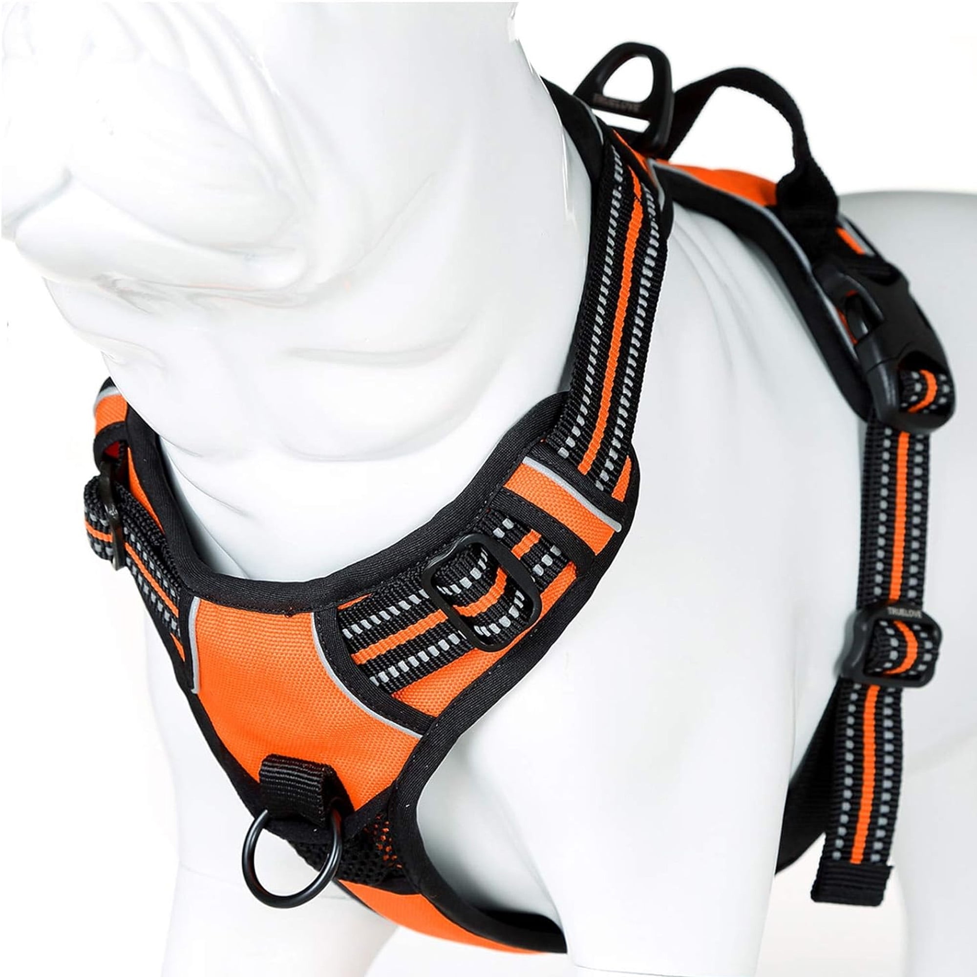 Reflective Dog Harness No Pull Dog Vest Harness With Handle, Breathable ...