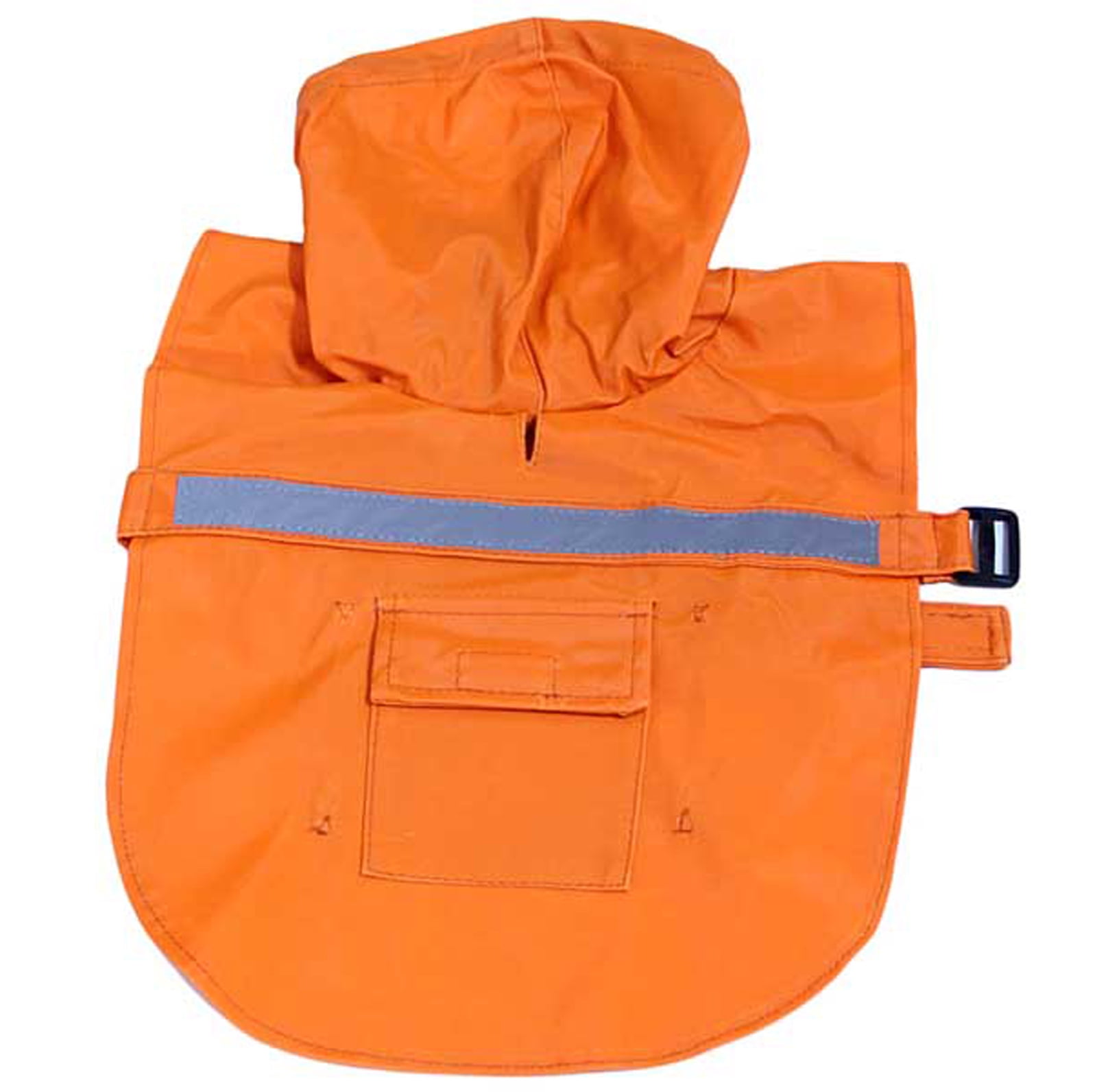 Reflective Dog Raincoat Hooded Slicker Poncho Rainwear Waterproof ...