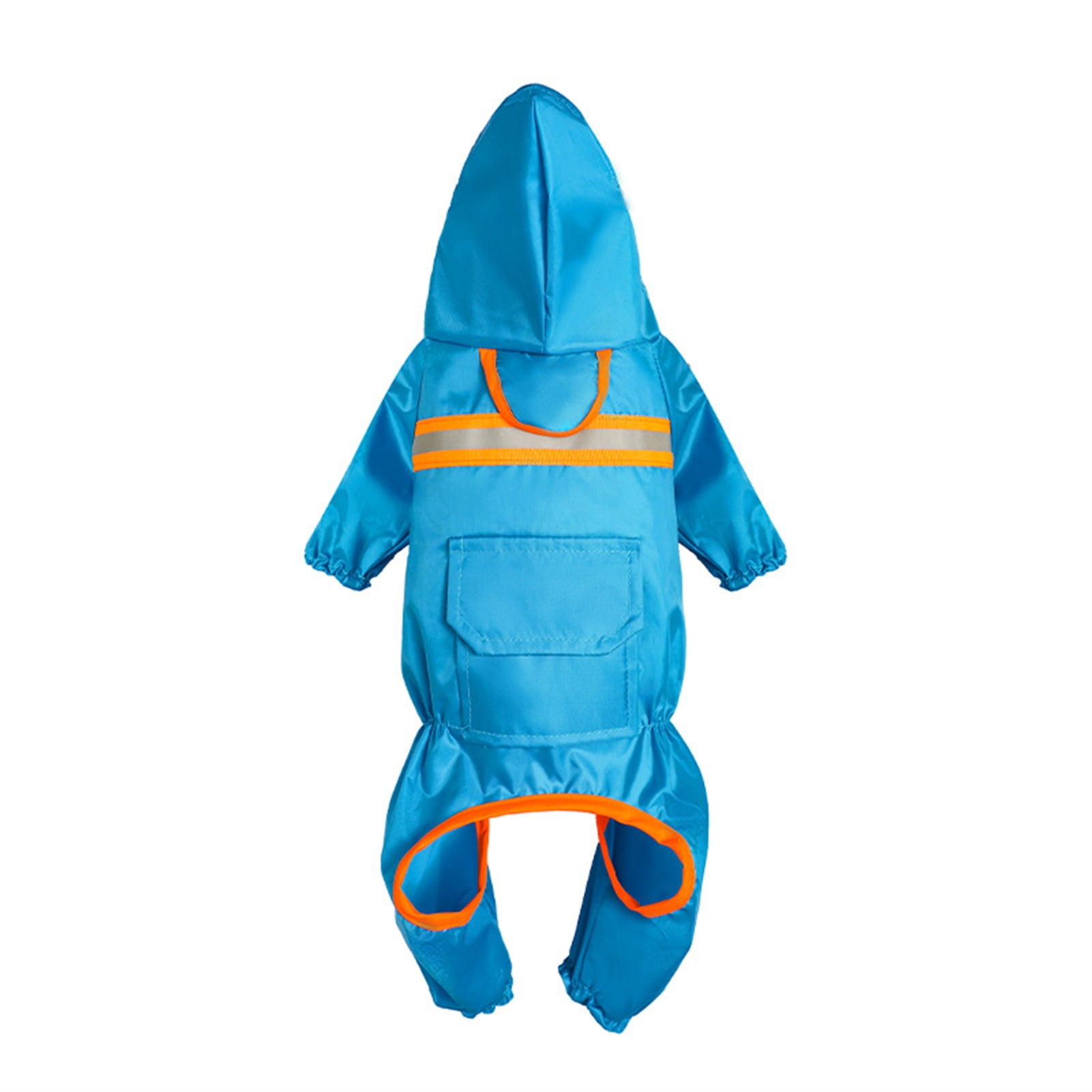 Reflective Dog Raincoat - Waterproof Transparent Brim Full Body ...