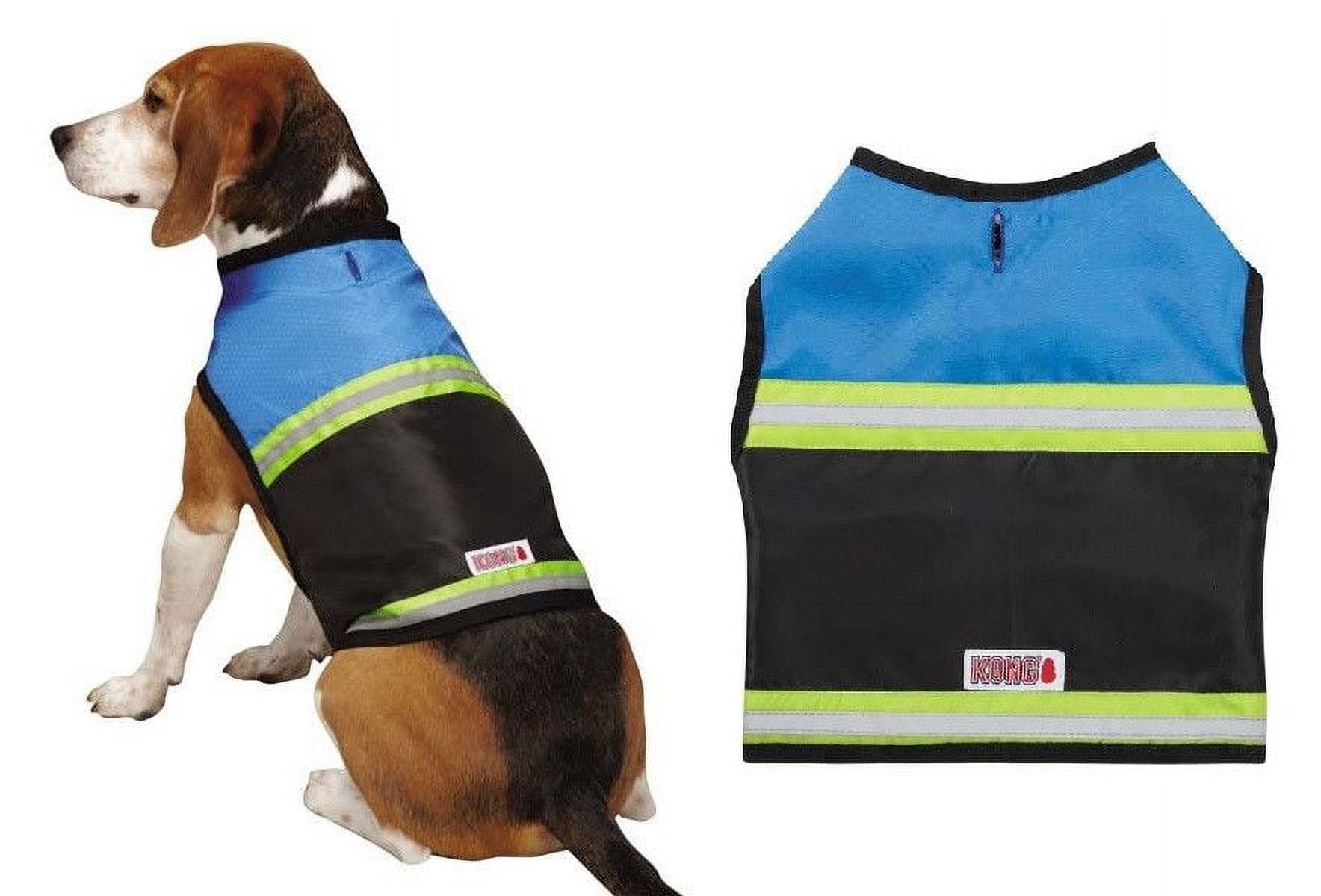 Reflective Dog Safety Vests Blue & Black Rugged Outdoor Protection ...