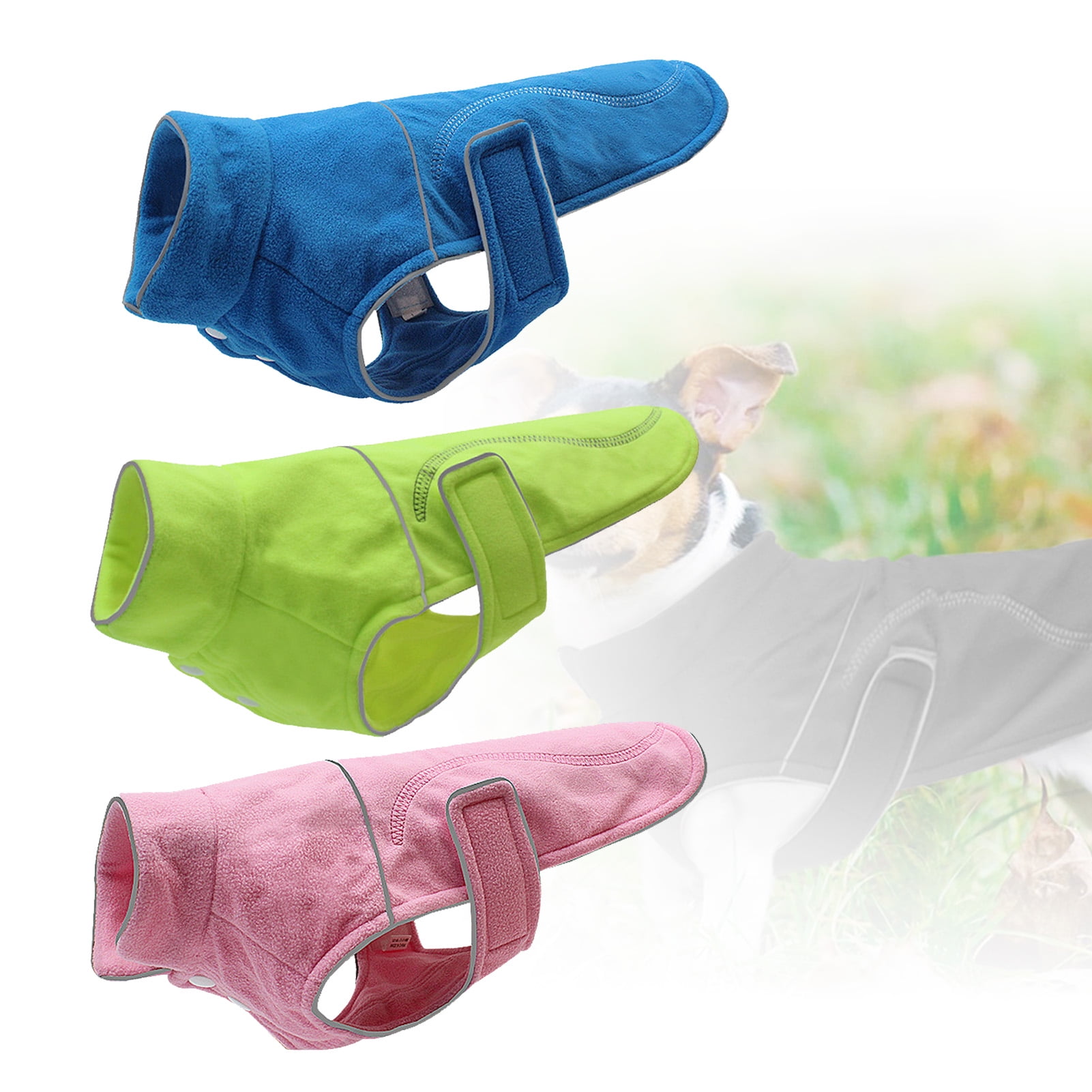Reflective Dog Vest. Hi-Visibility, Fluorescent Blaze Orange Dog Vest ...