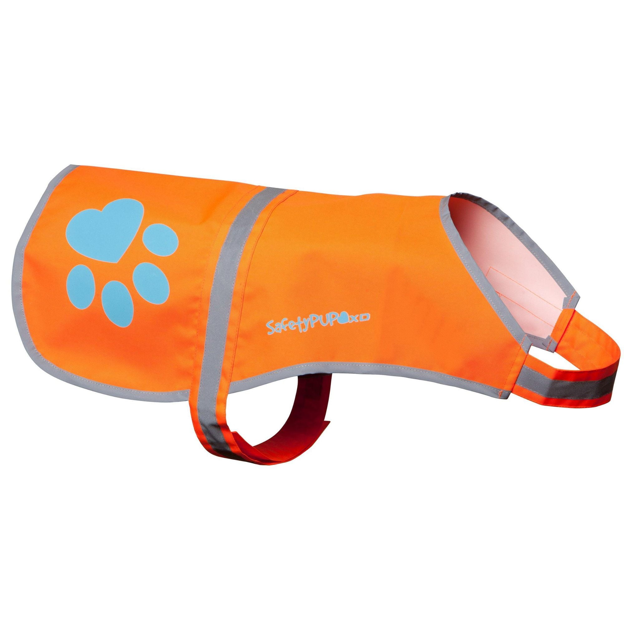 Reflective Dog Vest XL Size Hi Visibility Fluorescent Orange Dog Vest ...