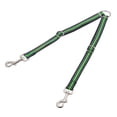 Reflective Double Dog Leash, No-Tangle Two-Way Pet Lead, Adjustable ...