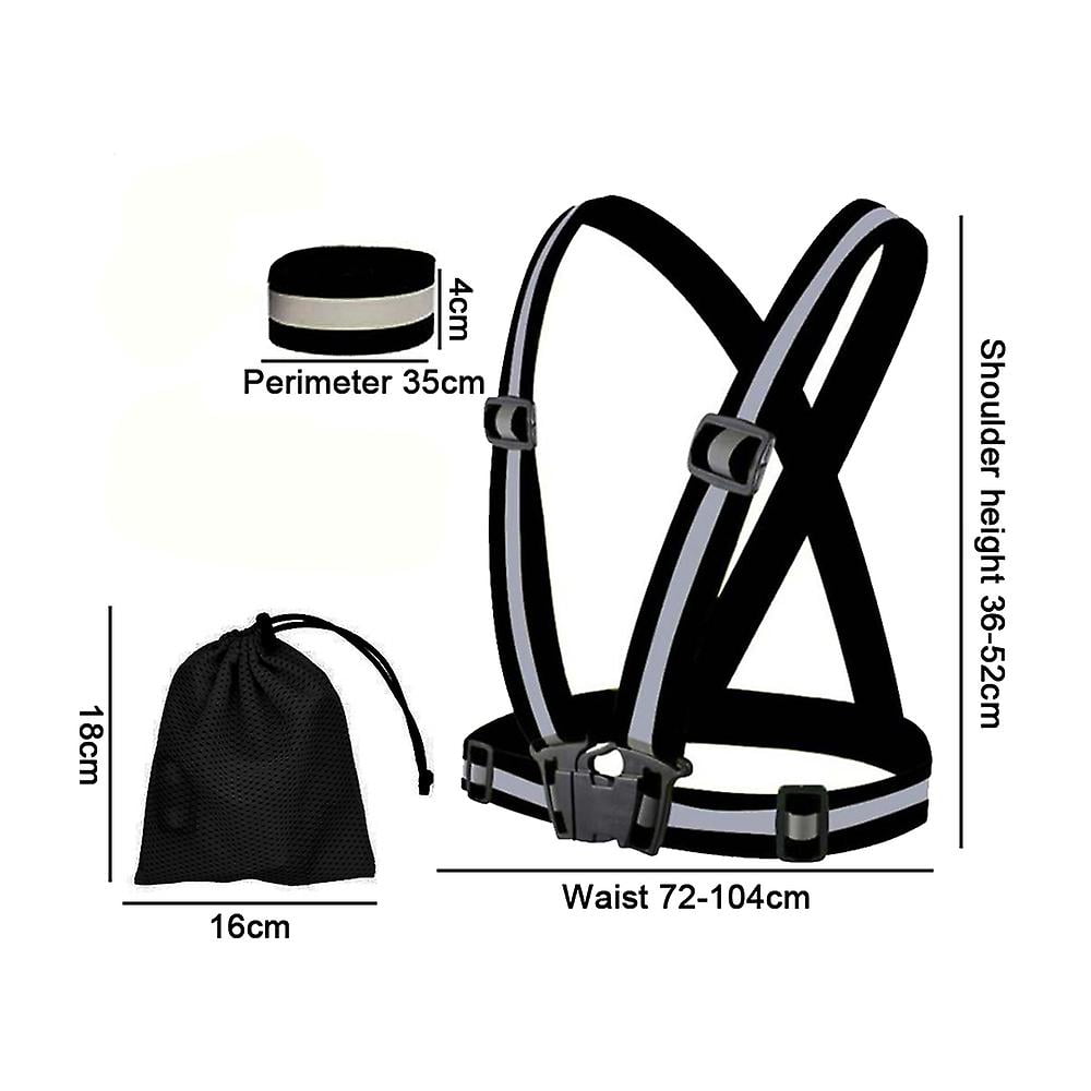Reflective Elastic Band Suit Reflective Clothing Night Running Safety ...