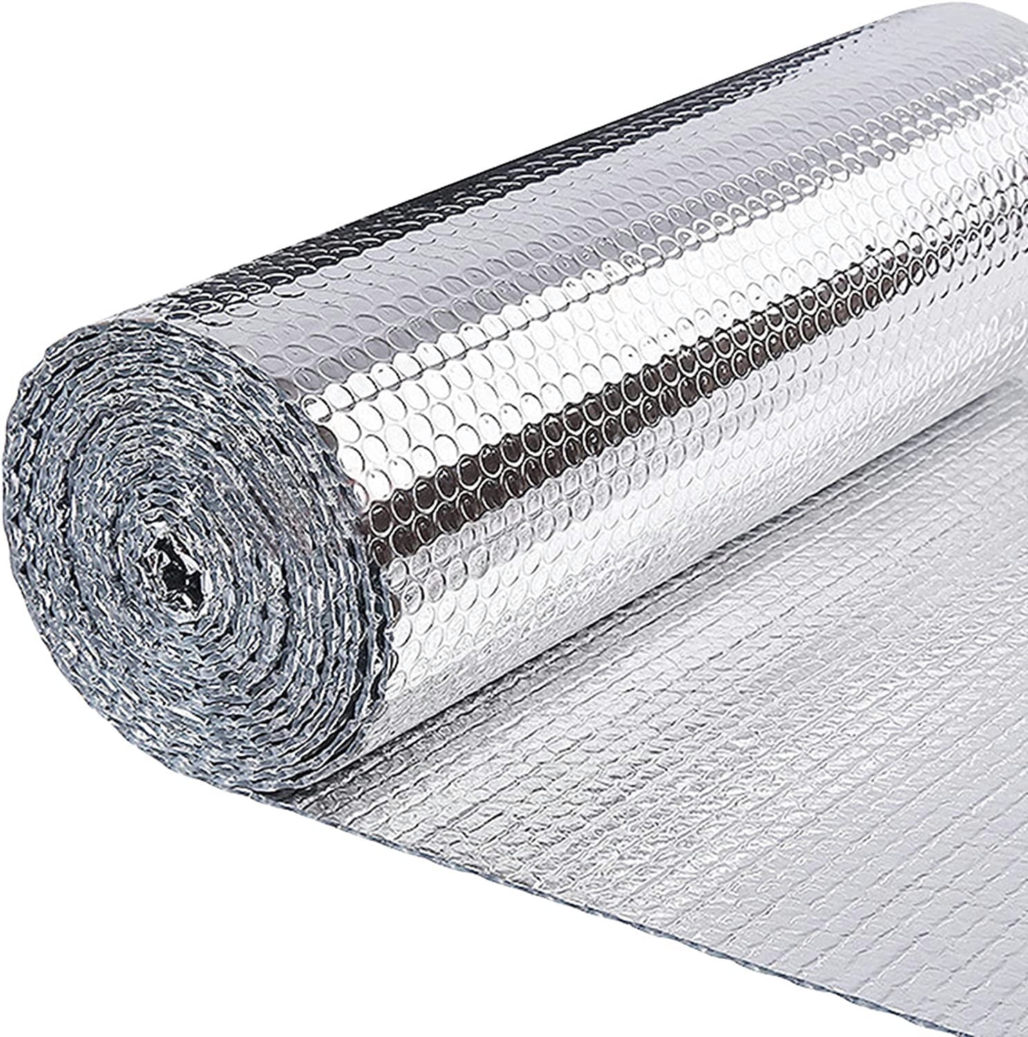 Reflective Foil Insulation Bubble Roll Reflectix Heavy Duty Double Sided 4x100 - Walmart.com