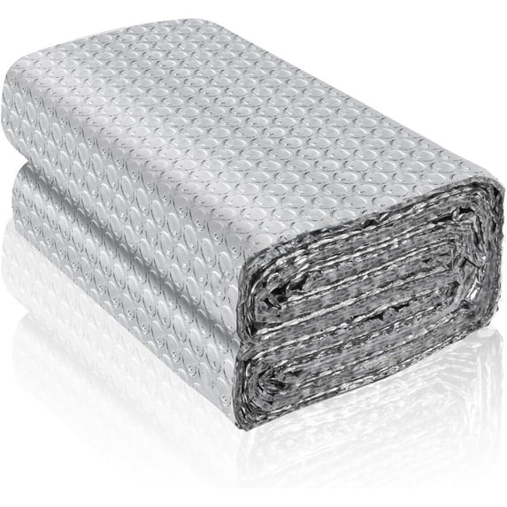 Reflective Foil Insulation, Double Reflective Bubble Insulation Sheet ...
