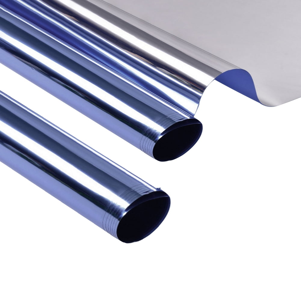 2 Set Reflective Glass Tint Mirror Window Film See Out Not in UV Sun ...