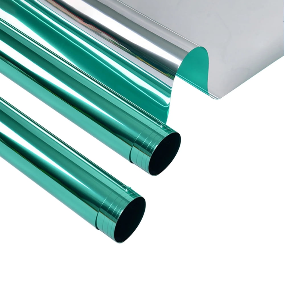 2 Set Reflective Glass Tint Mirror Window Film See Out Not in UV Sun ...