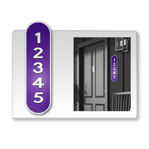 Reflective House Numbers