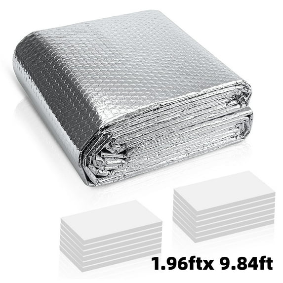 Reflective Insulation Roll Foil Heat Control Window Cover Thermal Insulation for Summer Winter ...