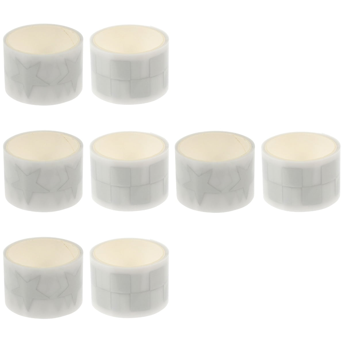 Reflective Iron Film Tape Hot Stamping Clothing 8 Rolls Safety Stripe ...