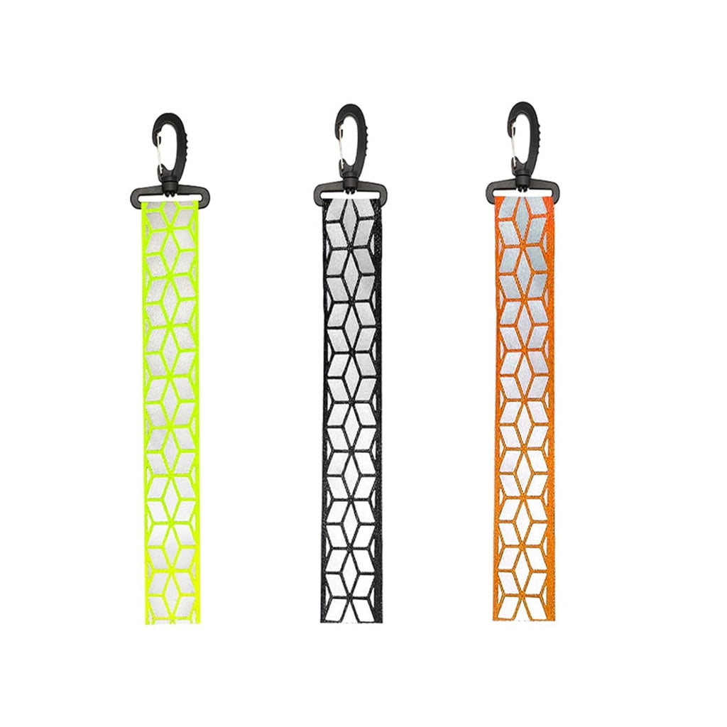 Reflective Keychains High Visibility Reflector Pendant Walking ...